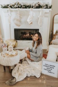 How to Host A Hallmark Christmas Movie-Decorating Party - Haute Off The ...
